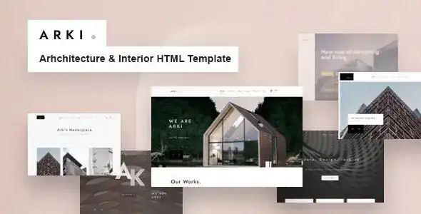Arki – Architecture HTML Template - Kho Plugin- Theme tổng hợp